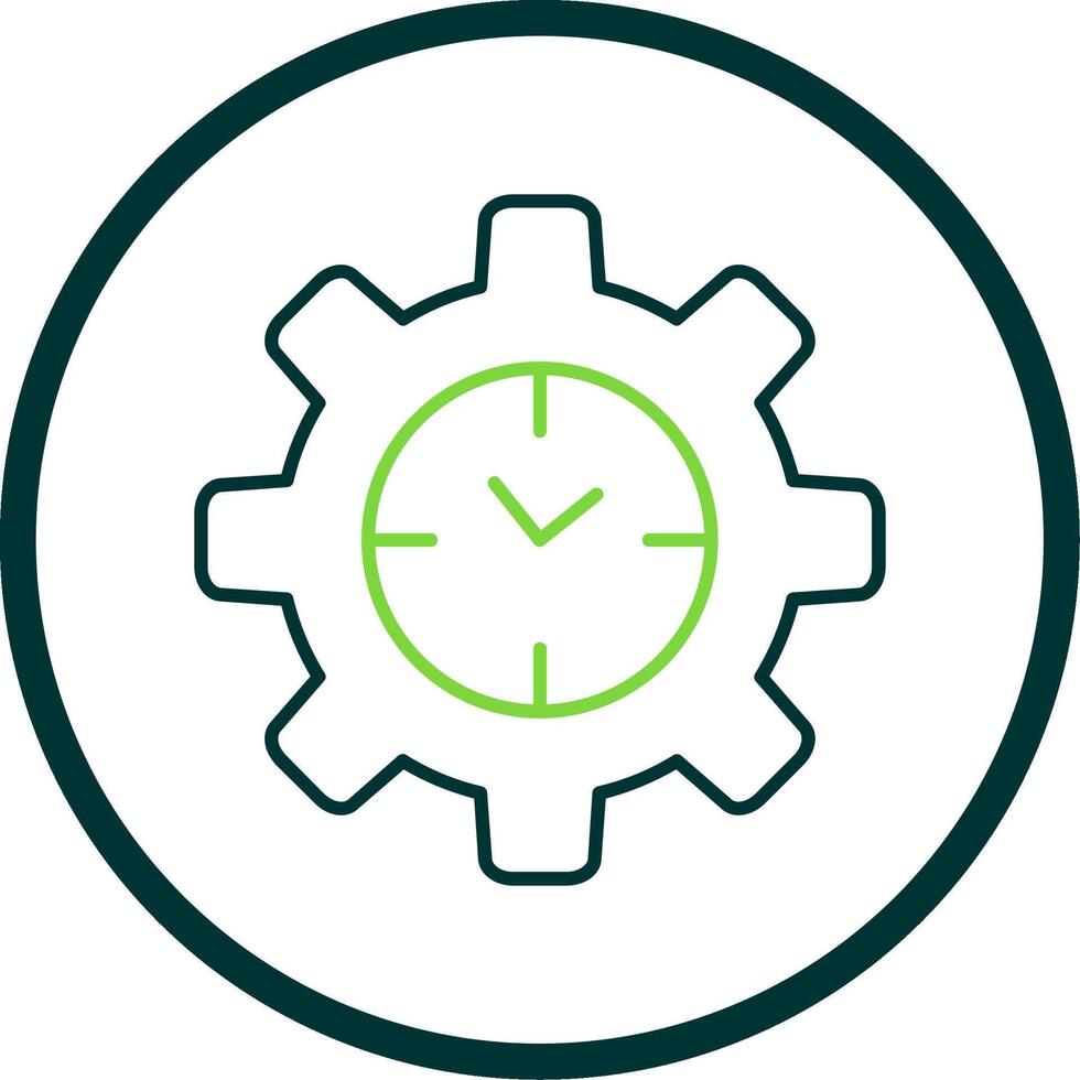 Efficient Time Line Circle Icon 42827525 Vector Art At Vecteezy