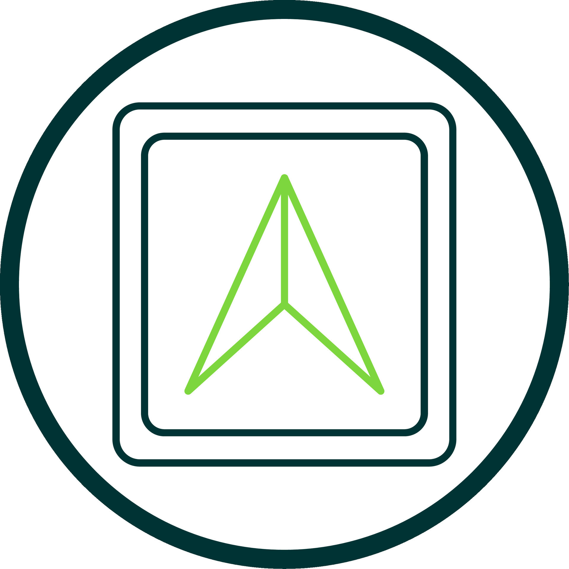Cursor Line Circle Icon 42827873 Vector Art At Vecteezy