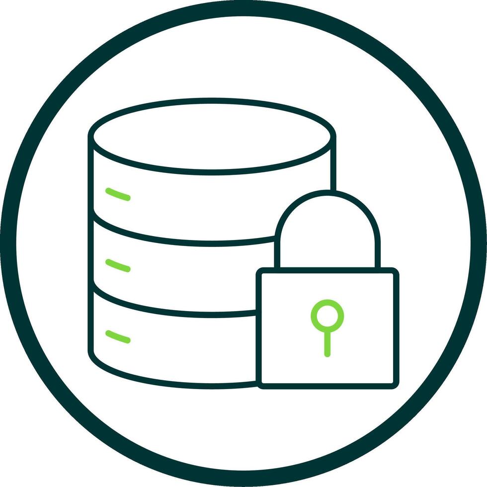 Encrypt Line Circle Icon 42831098 Vector Art at Vecteezy