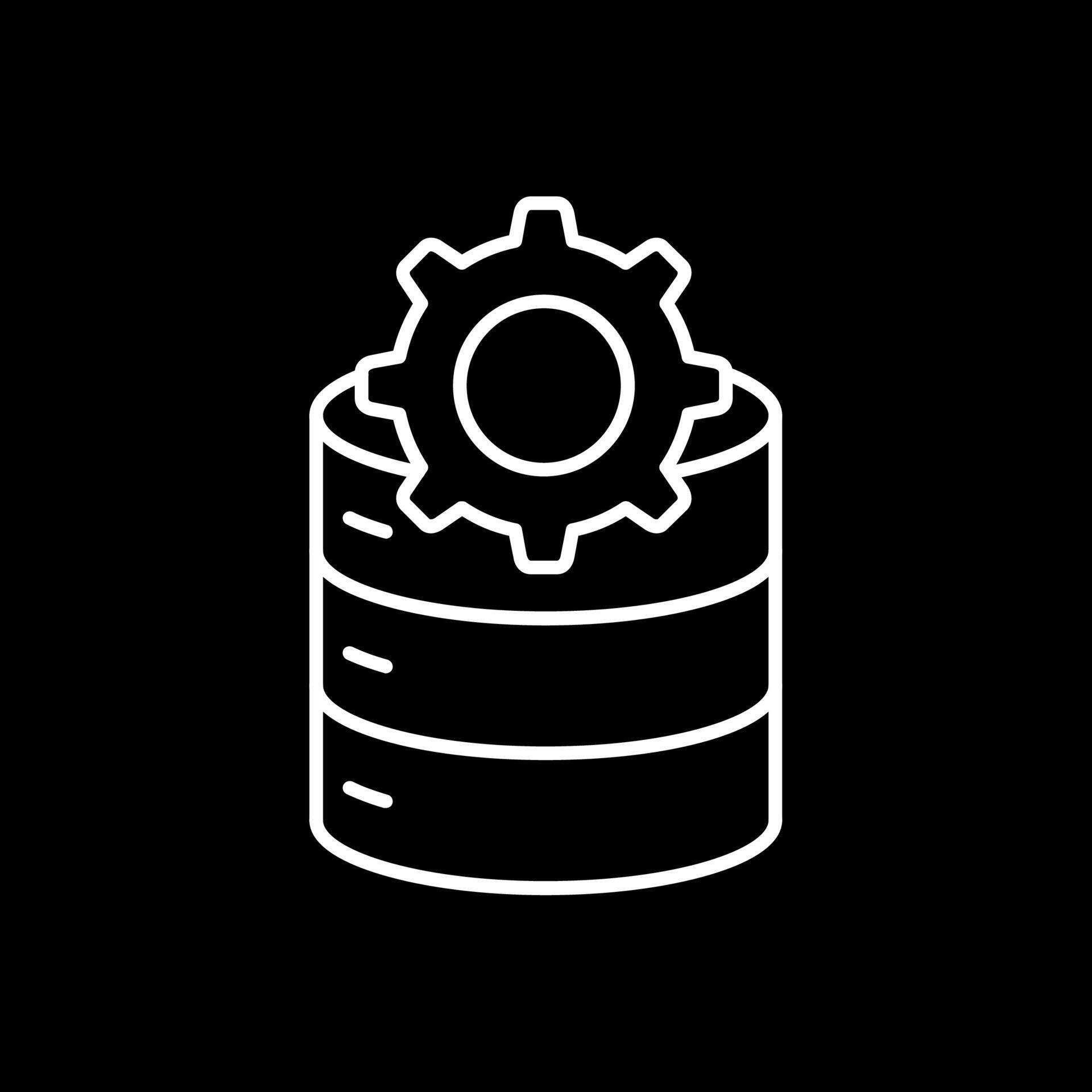 Database Management Line Inverted Icon 42833896 Vector Art At Vecteezy