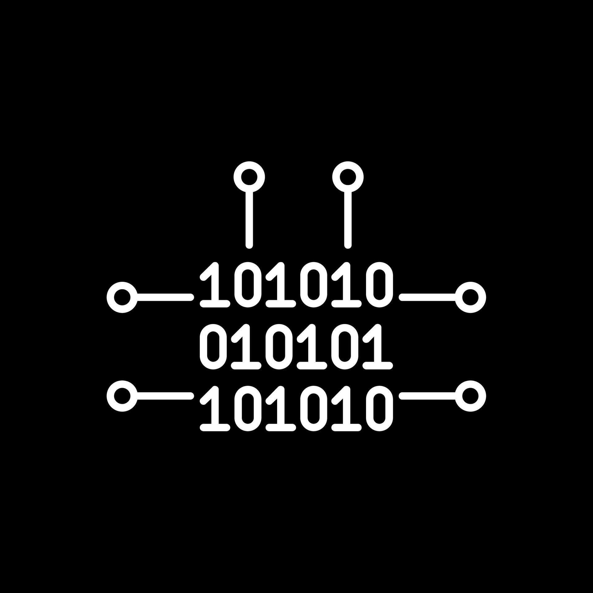 Binary Code Line Inverted Icon 42833947 Vector Art at Vecteezy Binary Code Line Inverted Icon 42833947 Vector Art at Vecteezy