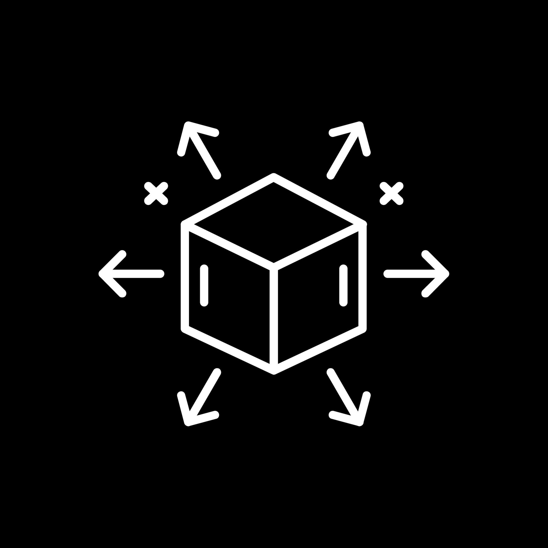 Distribution Line Inverted Icon 42834712 Vector Art at Vecteezy