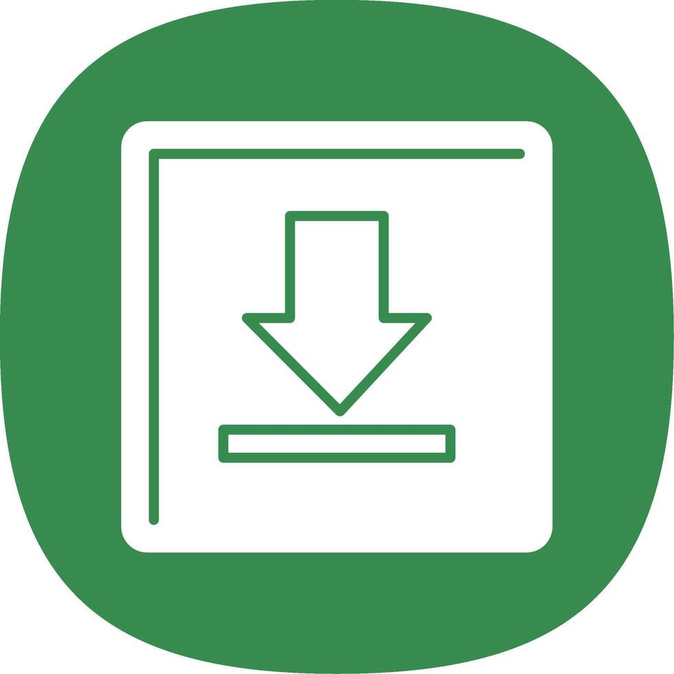 Down Arrow Glyph Curve Icon 42844142 Vector Art at Vecteezy Down Arrow Glyph Curve Icon 42844142 Vector Art at Vecteezy
