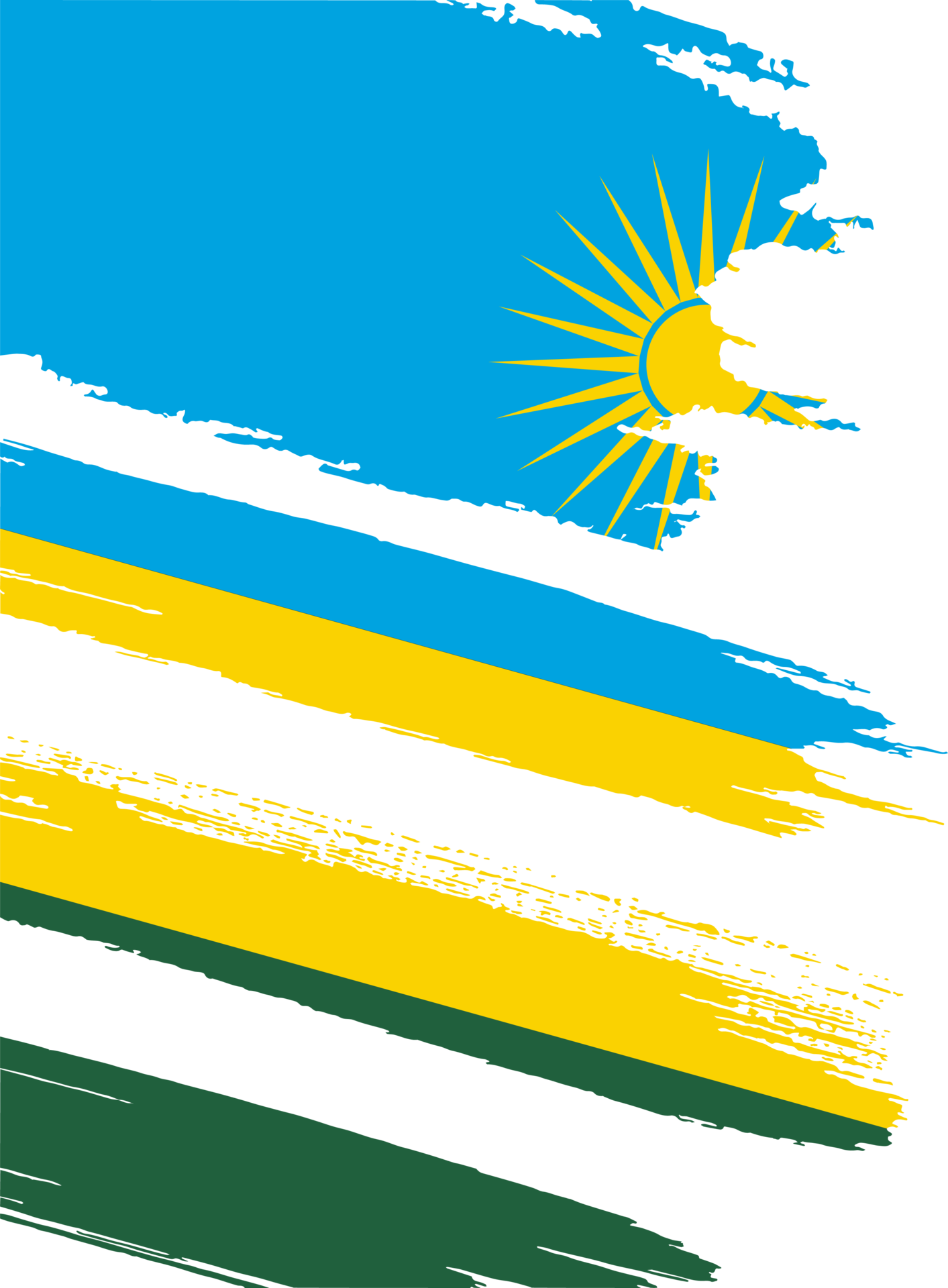 Rwanda Flag Brush 42847866 Png