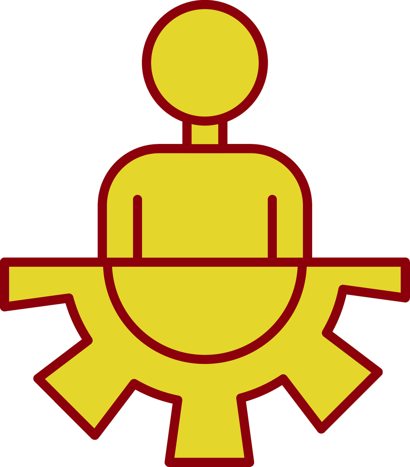 Businessman Line Two Color Icon 42848440 Vector Art at Vecteezy