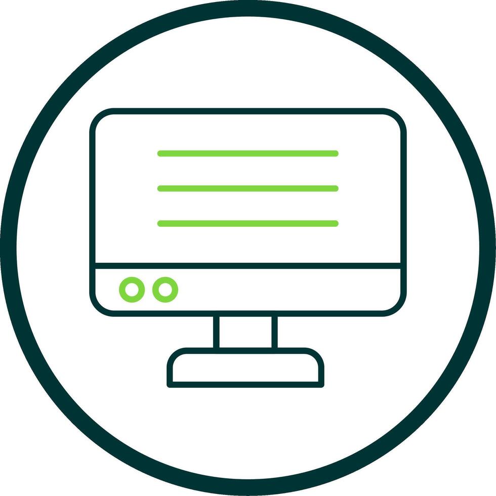 Monitor Line Circle Icon 42849221 Vector Art at Vecteezy Monitor Line Circle Icon 42849221 Vector Art at Vecteezy