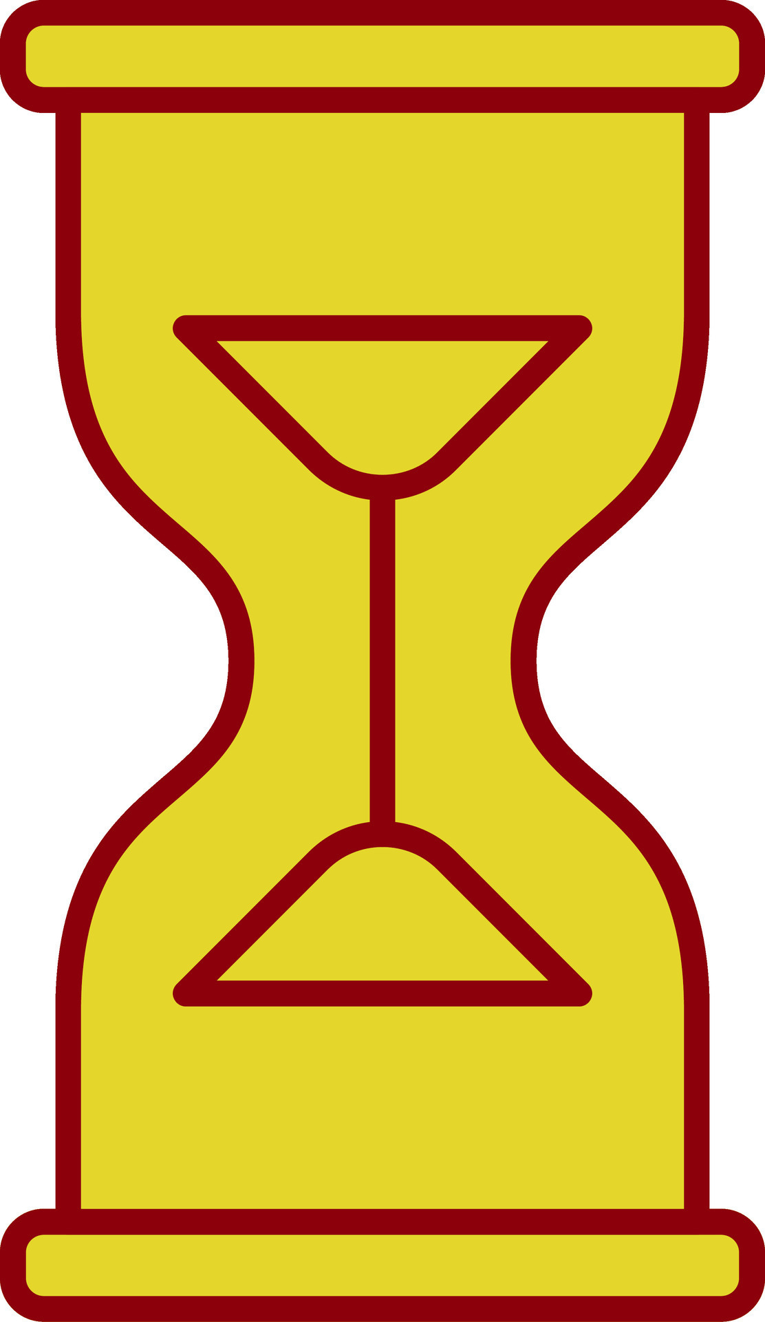 Hourglass Line Circle Icon 42854829 Vector Art At Vecteezy