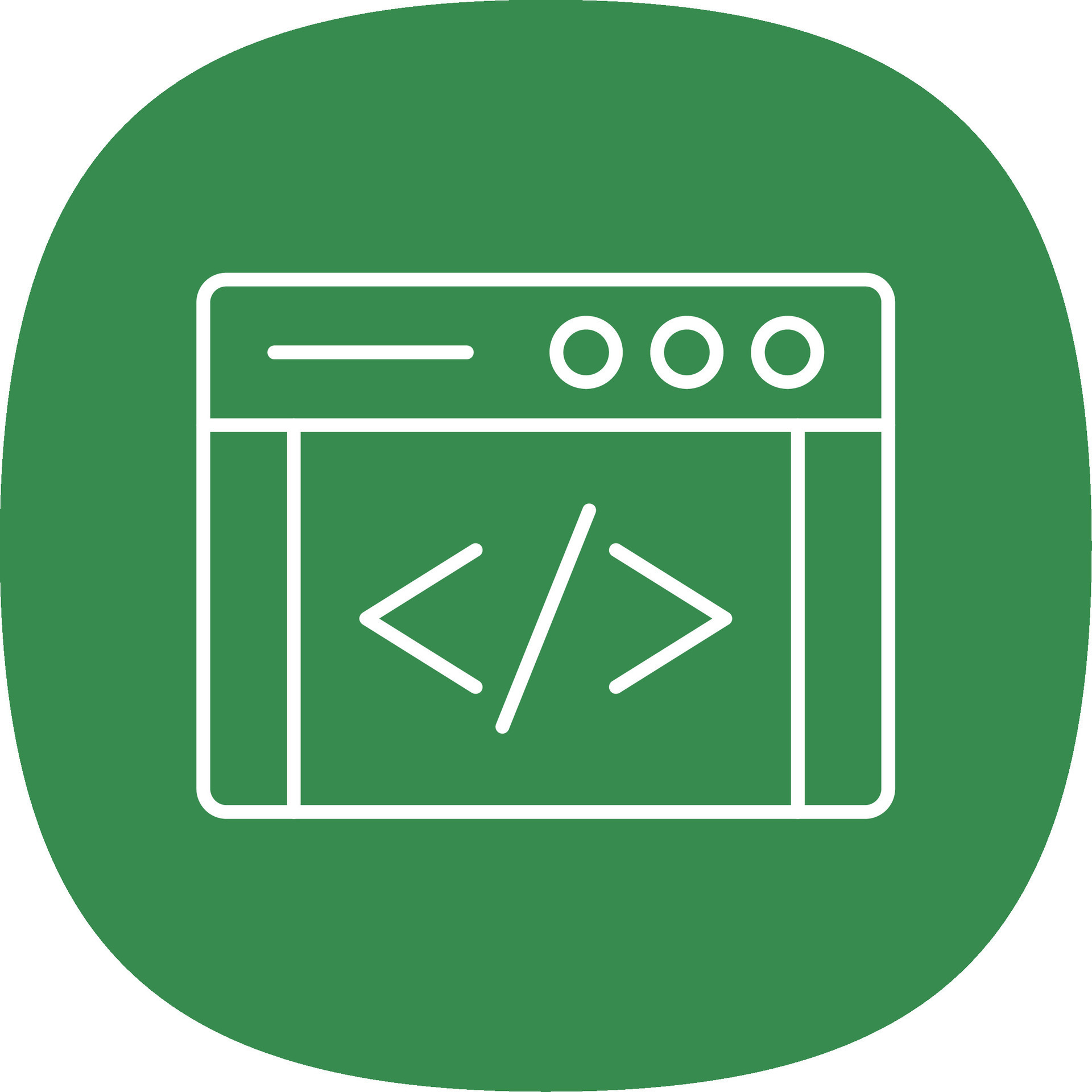 Coding Line Curve Icon 42855618 Vector Art at Vecteezy