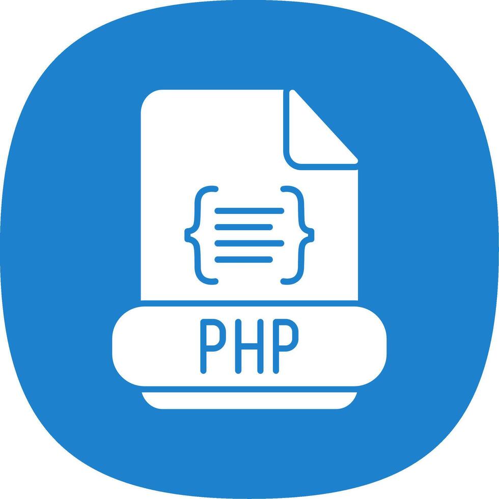 Php Glyph Curve Icon 42856963 Vector Art at Vecteezy
