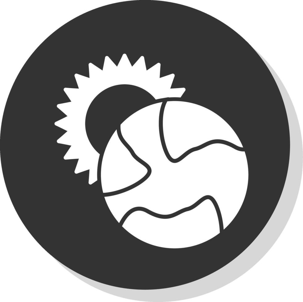 Eclipse Glyph Grey Circle Icon 42857162 Vector Art at Vecteezy