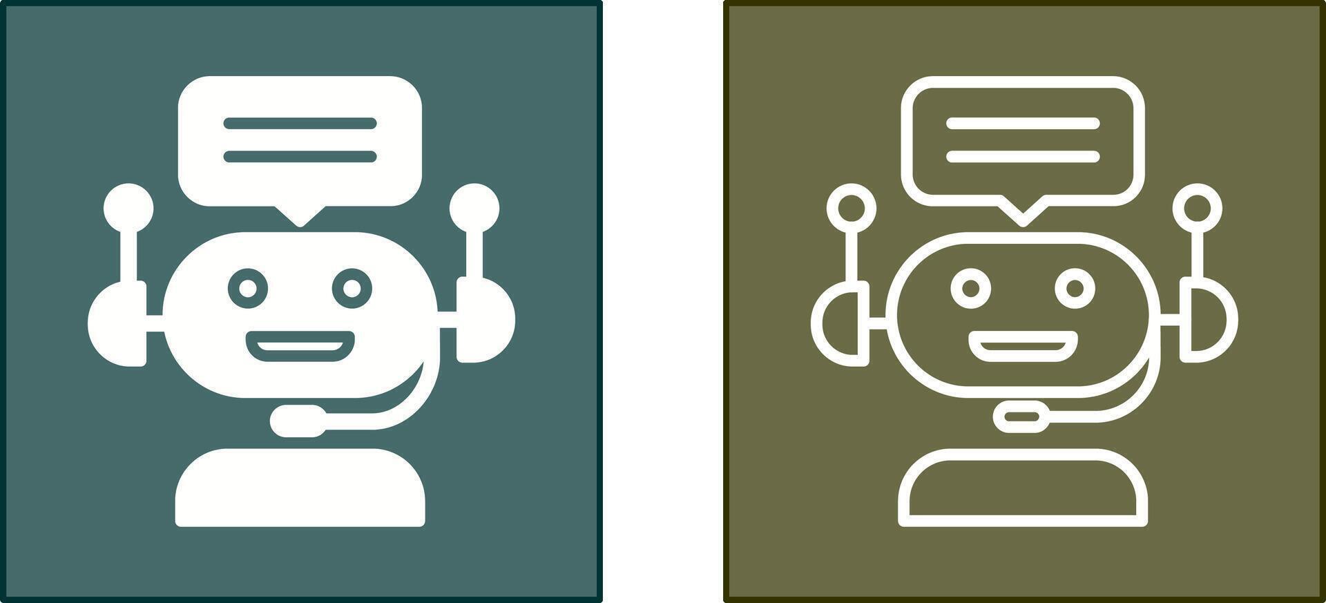 icono de bot de chat 42864758 Vector en Vecteezy