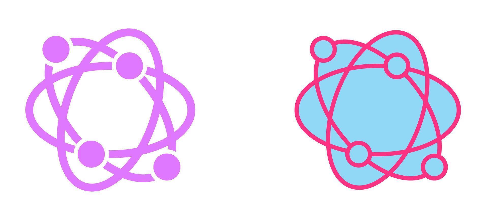 Atomic Structure Icon 42867463 Vector Art At Vecteezy