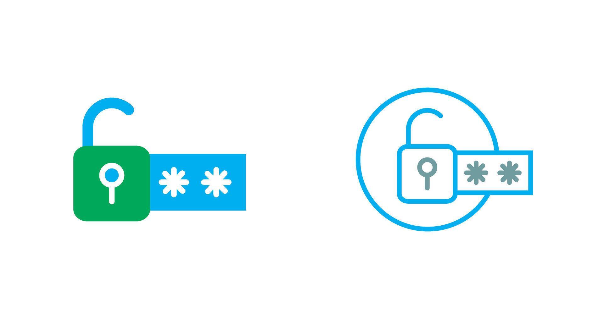 Passcode Lock Icon 42870570 Vector Art at Vecteezy