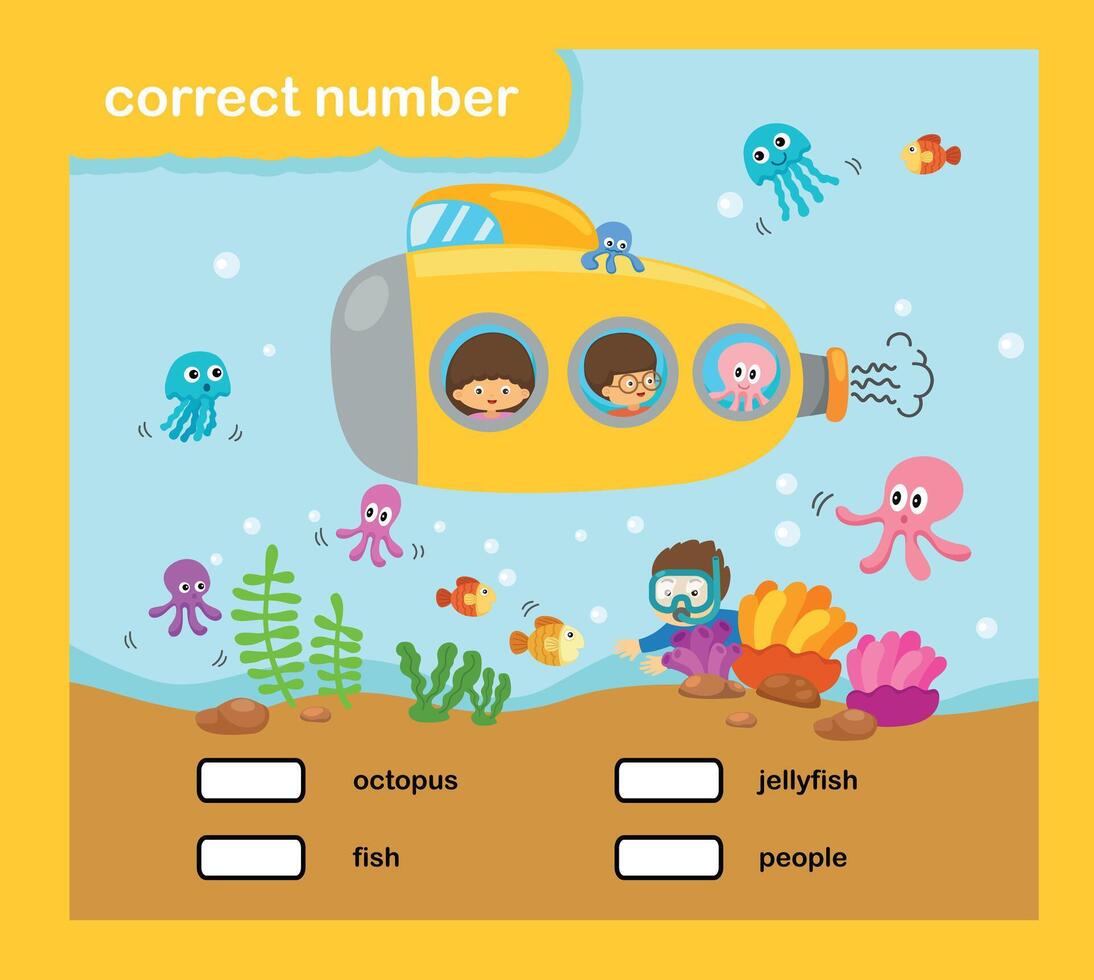 Write the correct numbers 42878078 Vector Art at Vecteezy Write the correct numbers 42878078 Vector Art at Vecteezy