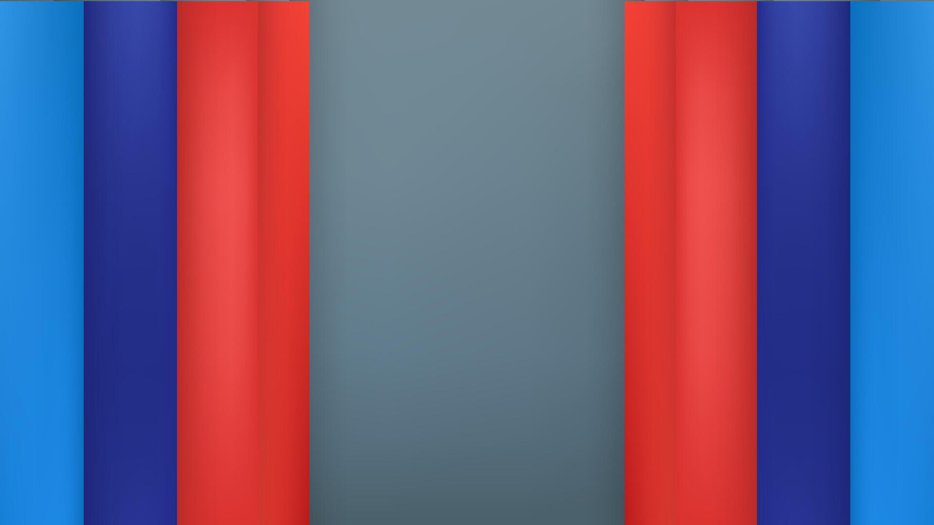 Abstract red and blue material design on grey background. Template for ...