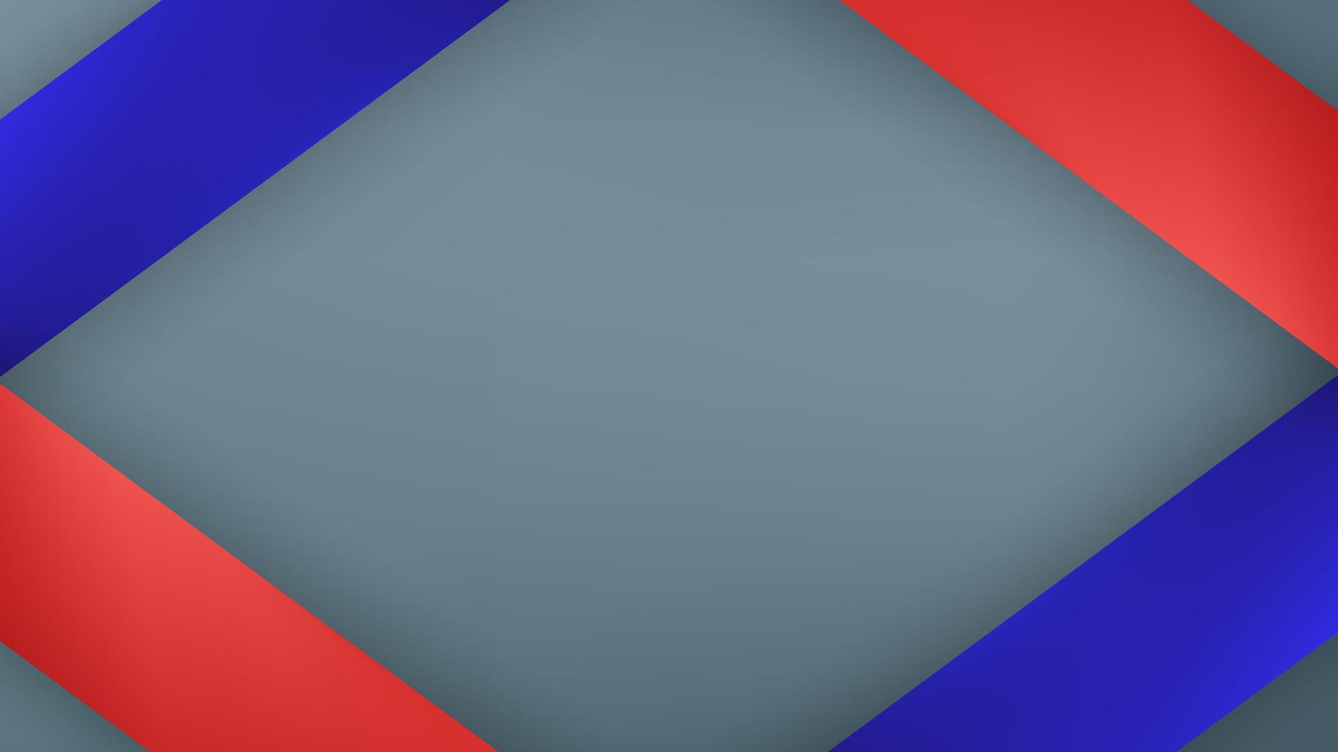 Abstract red and blue material design on grey background. Template for ...