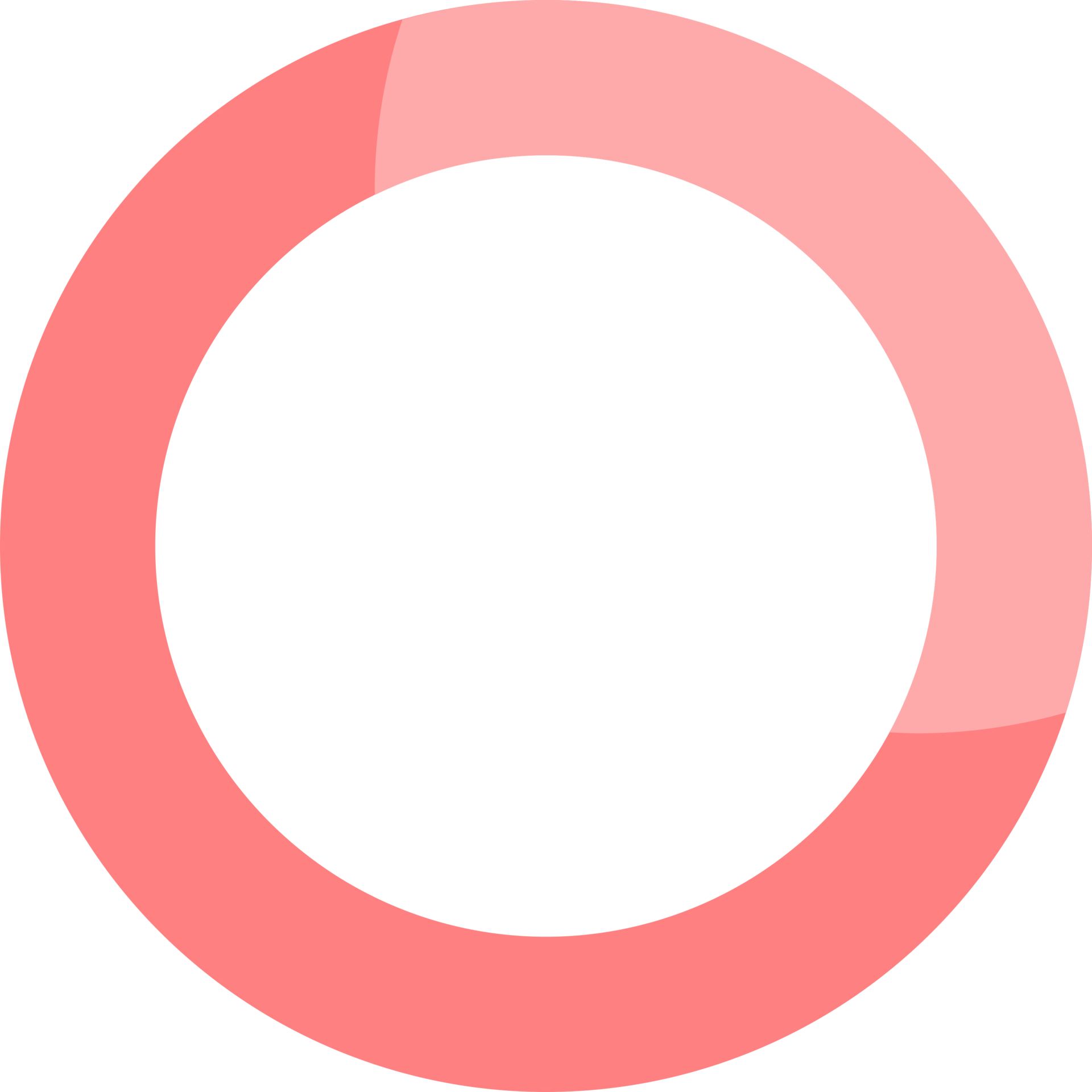 Pink Circle Icon 42880538 Png