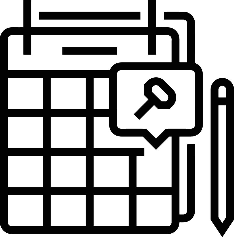 Calendar Icon Symbol Image 42882061 Vector Art At Vecteezy