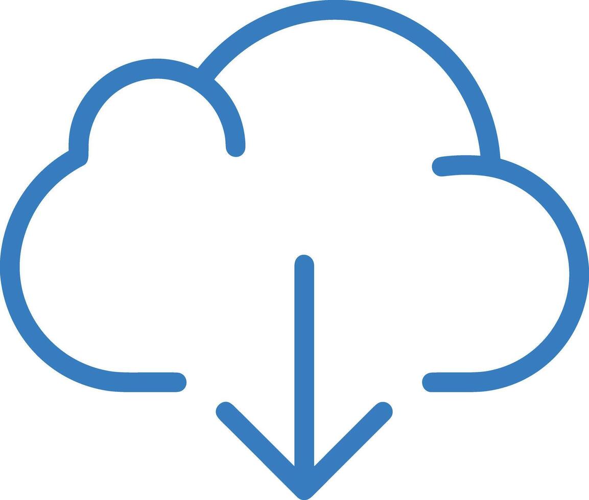 Cloud icon symbol image. Illustration of the hosting storage design ...