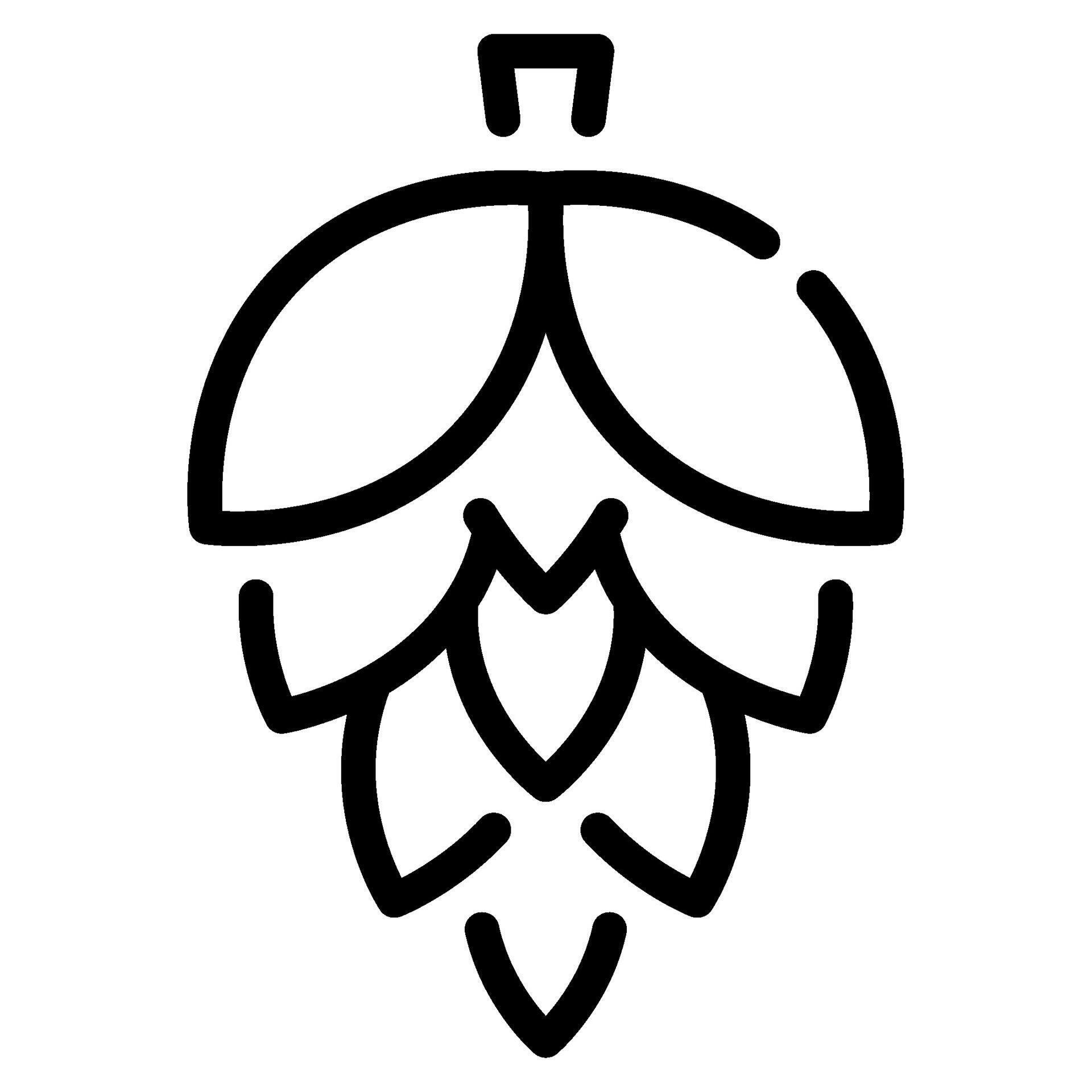 Pinecone Icon Illustration, for web, app, infographic, etc 42891807 ...