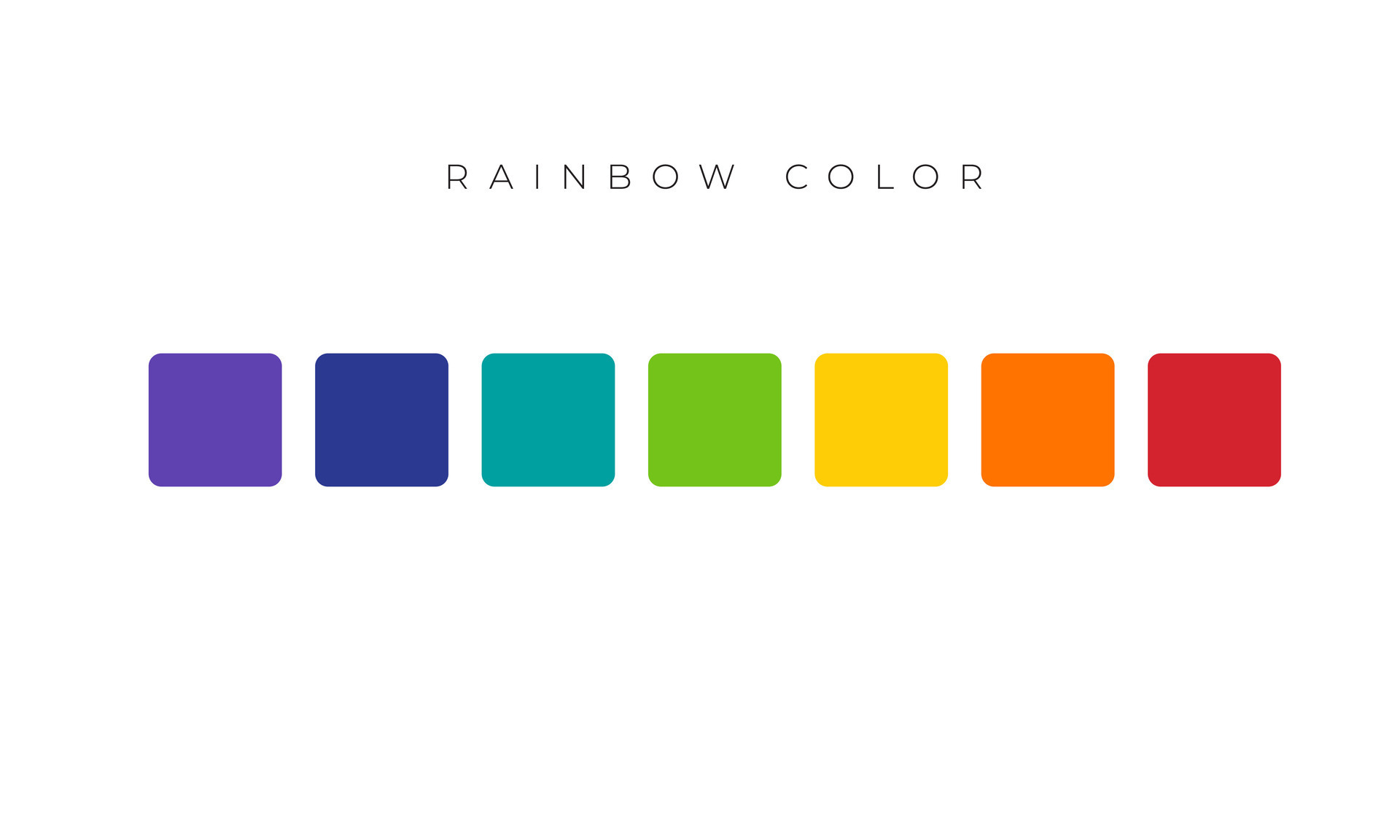 rainbow color palette design illustration 42894244 Vector Art at Vecteezy