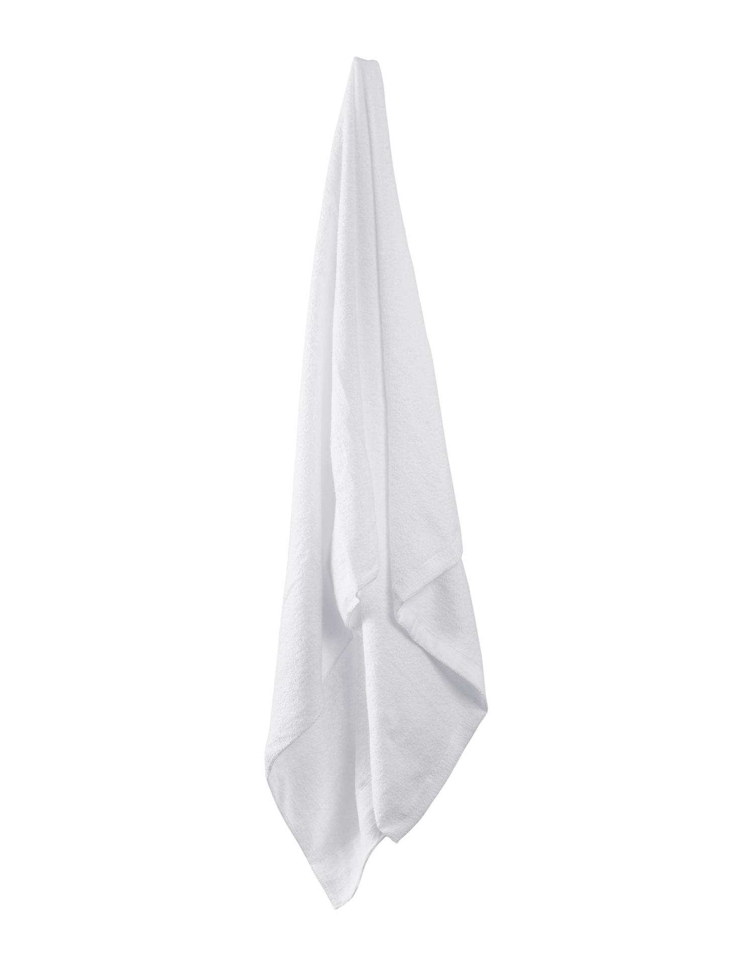 white towel, transparent background 42897436 PNG