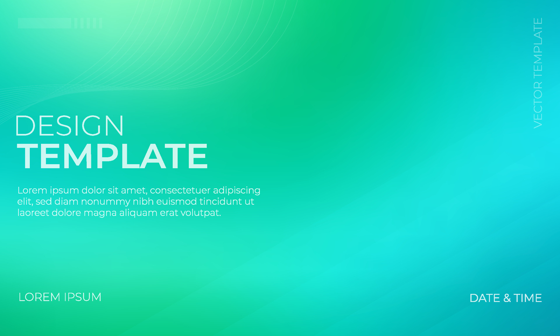 Green and Cyan Gradient Abstract Background Artwork 42898402 Vector Art ...