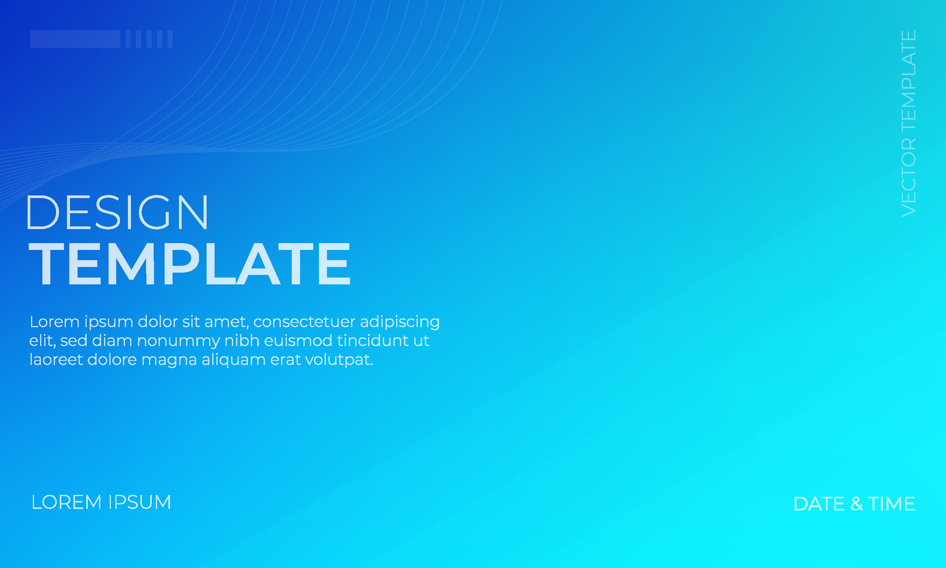 Blue and Cyan Gradient Background with Artistic Touch 42898467 Vector ...