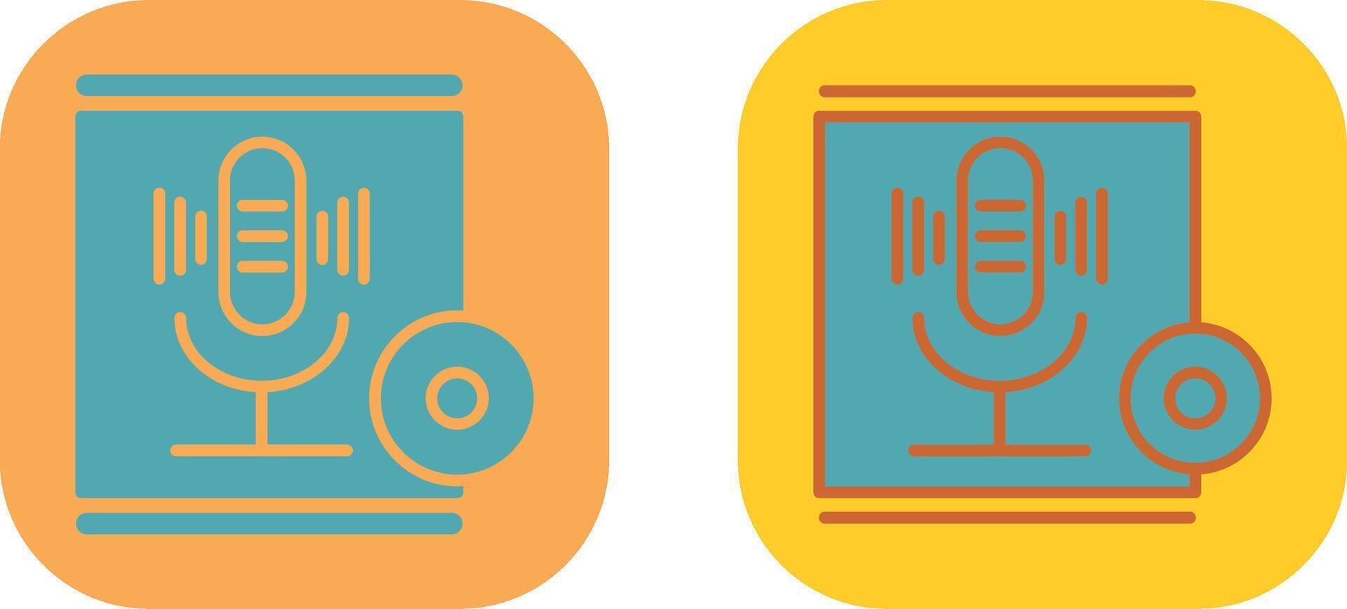 Recording Icon Design 42904214 Vector Art At Vecteezy