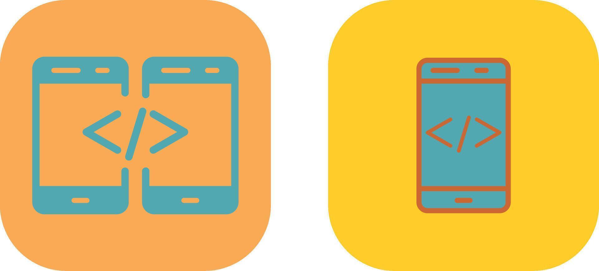 Code Icon Design 42905439 Vector Art at Vecteezy