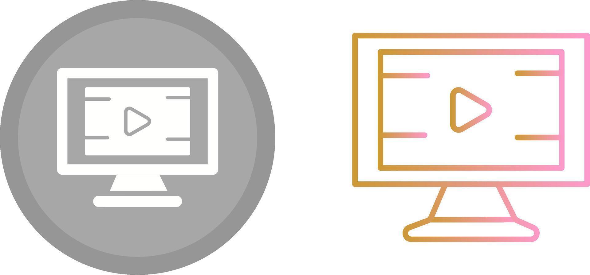 diseño de icono de pantalla lcd 42909300 Vector en Vecteezy