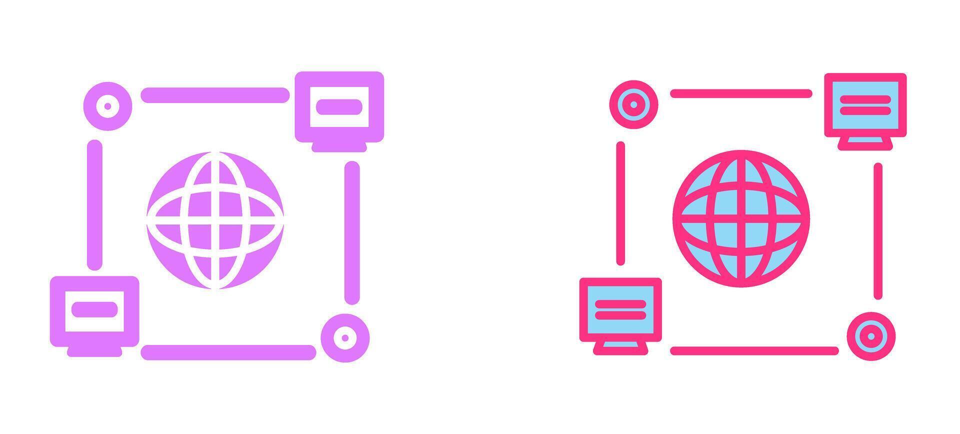 Computer Connection Icon 42918385 Vector Art at Vecteezy