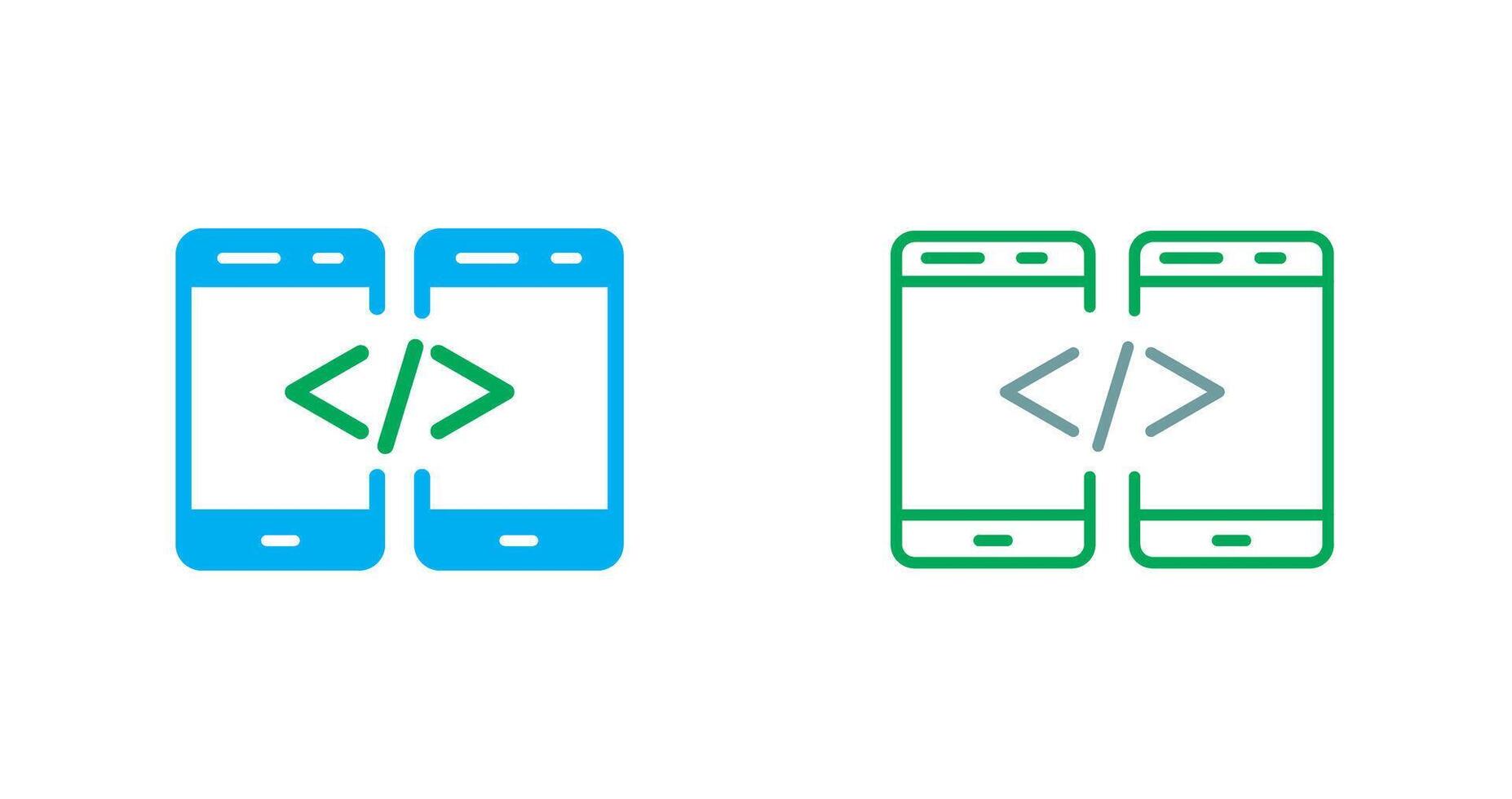 Code Icon Design 42922374 Vector Art at Vecteezy