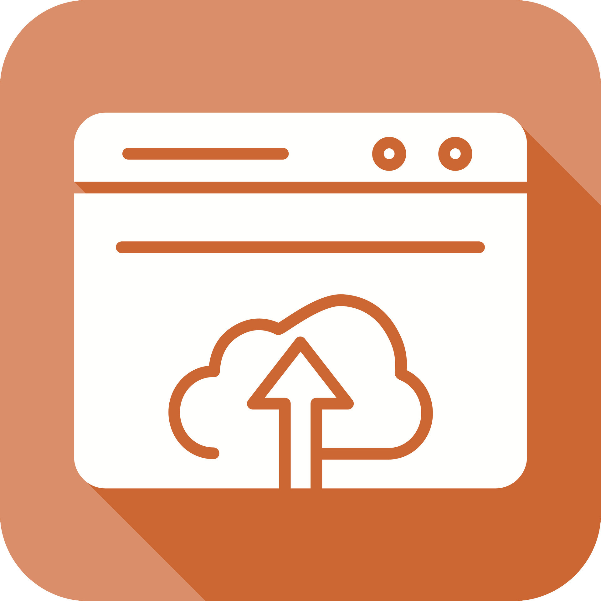 Upload Web Icon 42924639 Vector Art at Vecteezy