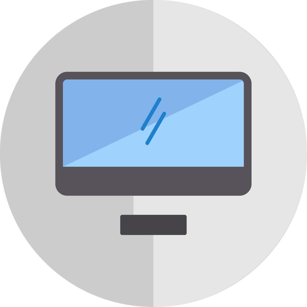 Computer Flat Scale Icon 42930813 Vector Art at Vecteezy