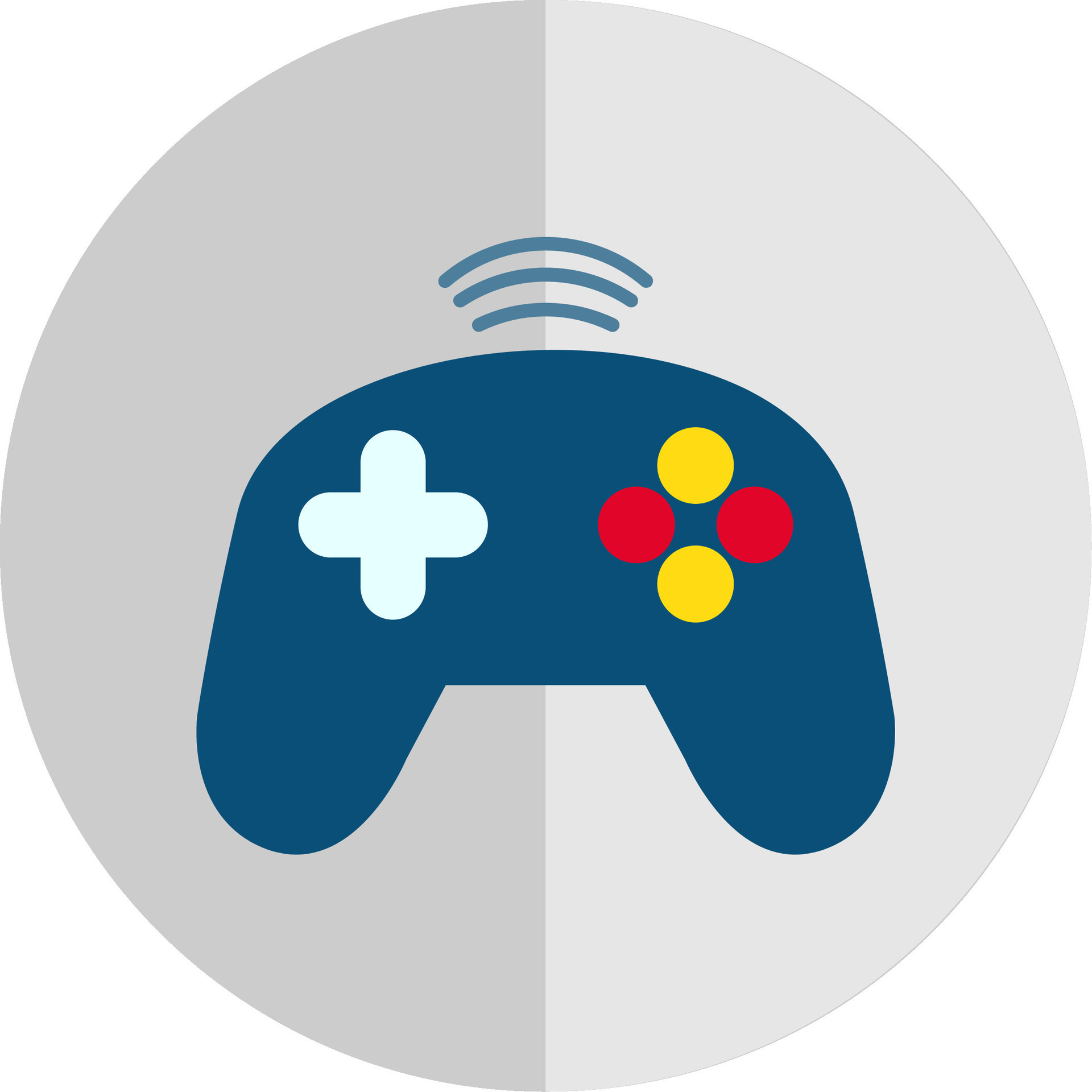 Controller Flat Scale Icon 42939126 Vector Art at Vecteezy