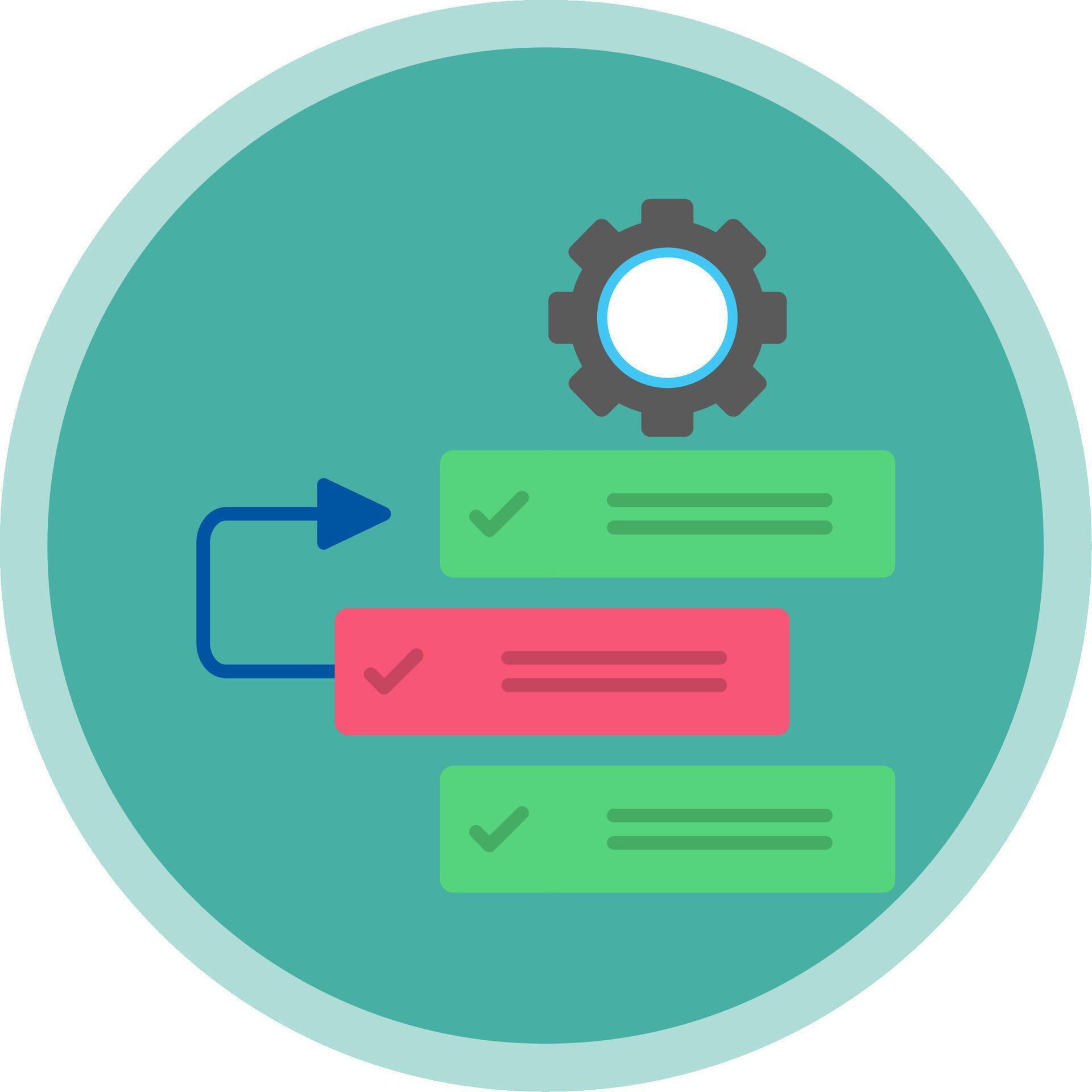 Backlog Flat Multi Circle Icon 42945777 Vector Art at Vecteezy