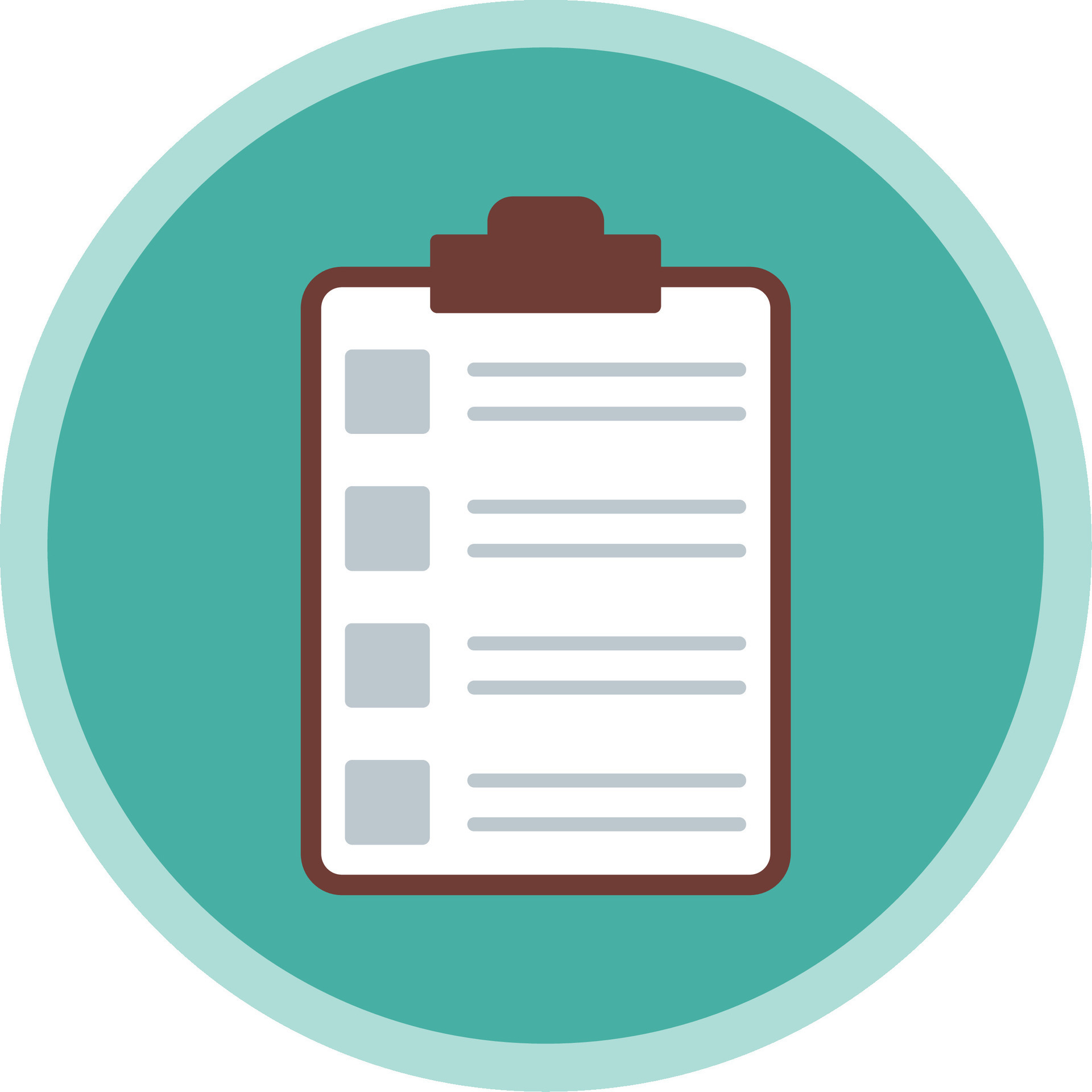 Tasks Flat Multi Circle Icon 42946961 Vector Art at Vecteezy