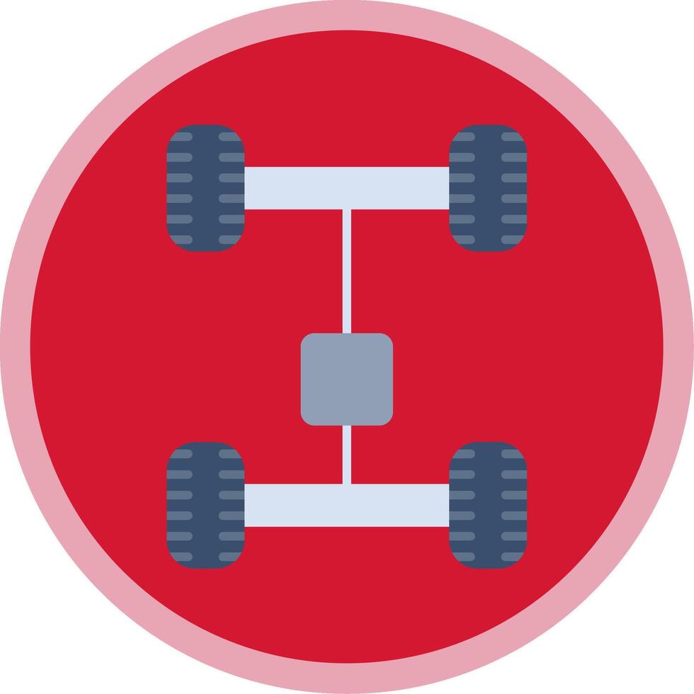 Axletree Flat Multi Circle Icon 42947162 Vector Art at Vecteezy