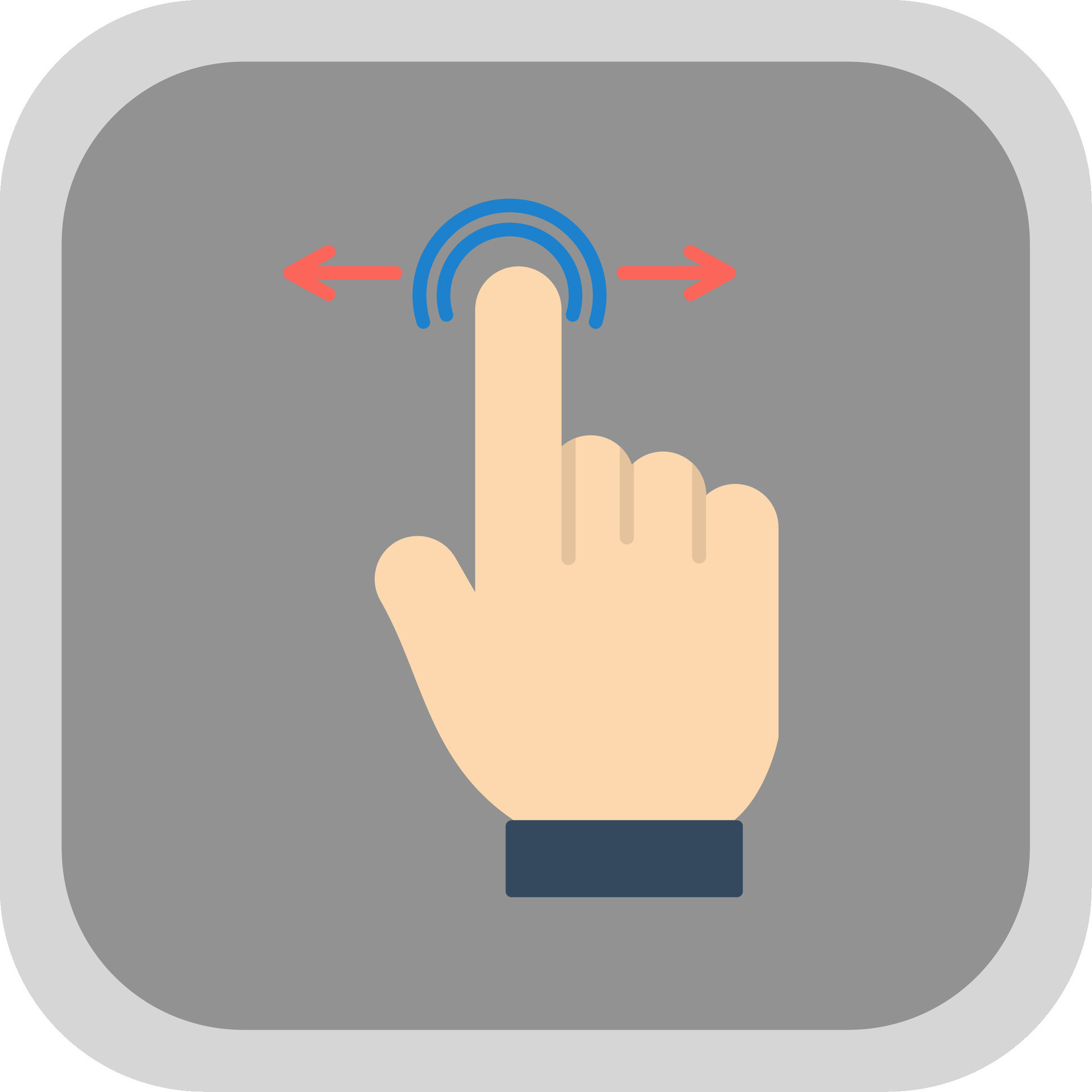 Swipe Flat Round Corner Icon 42949228 Vector Art at Vecteezy Swipe Flat Round Corner Icon 42949228 Vector Art at Vecteezy