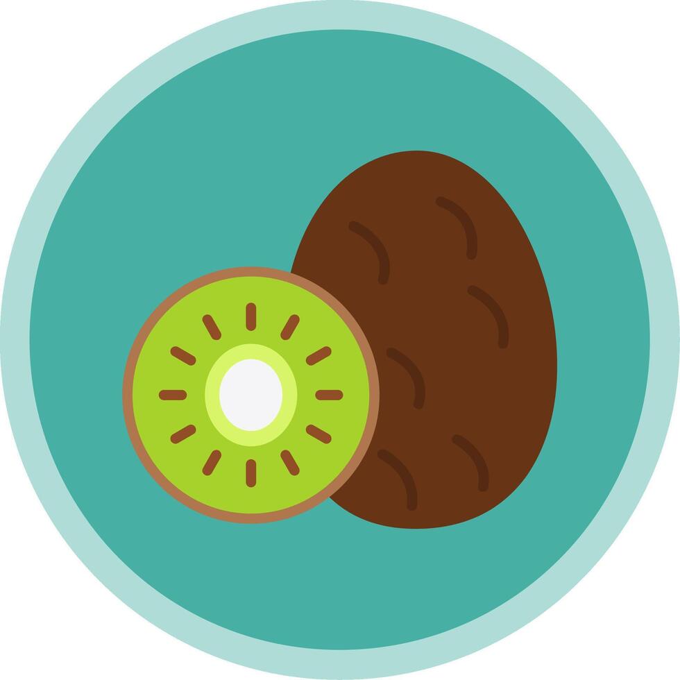 Kiwi Flat Multi Circle Icon 42957910 Vector Art at Vecteezy