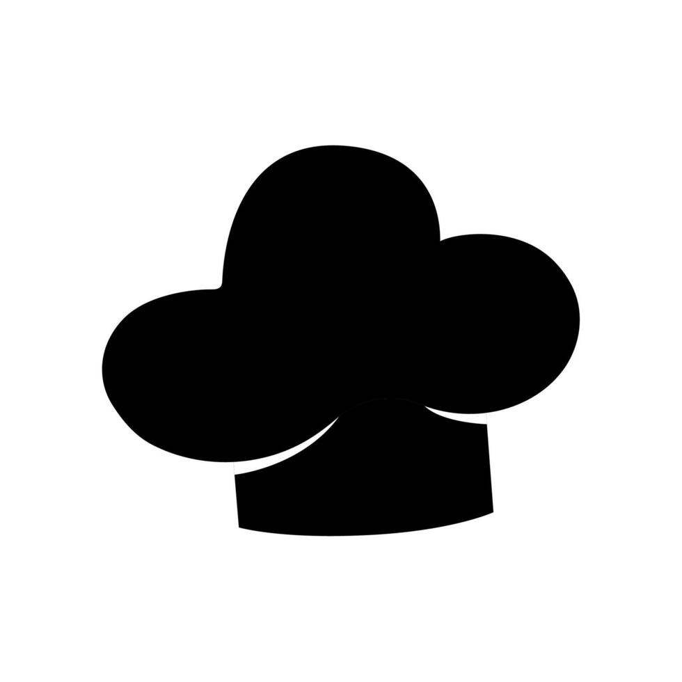 Cook chef hats icon illustration on Black and White Graphic. 42977848 ...