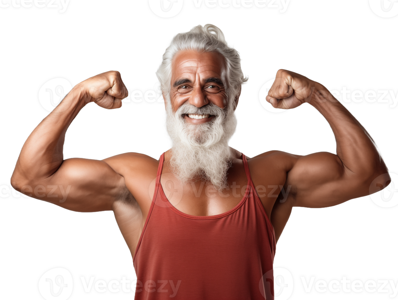 Muscular Senior Citizen Oldman Indian Man 42979477 Png 5609