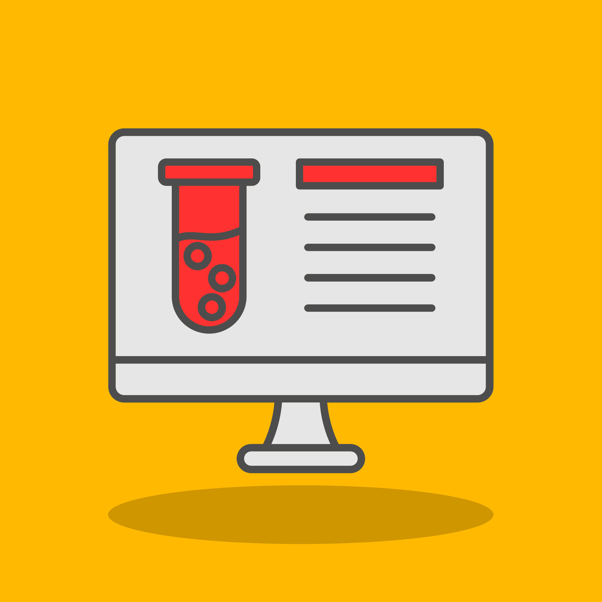 Computer Science Filled Shadow Icon 42986936 Vector Art at Vecteezy