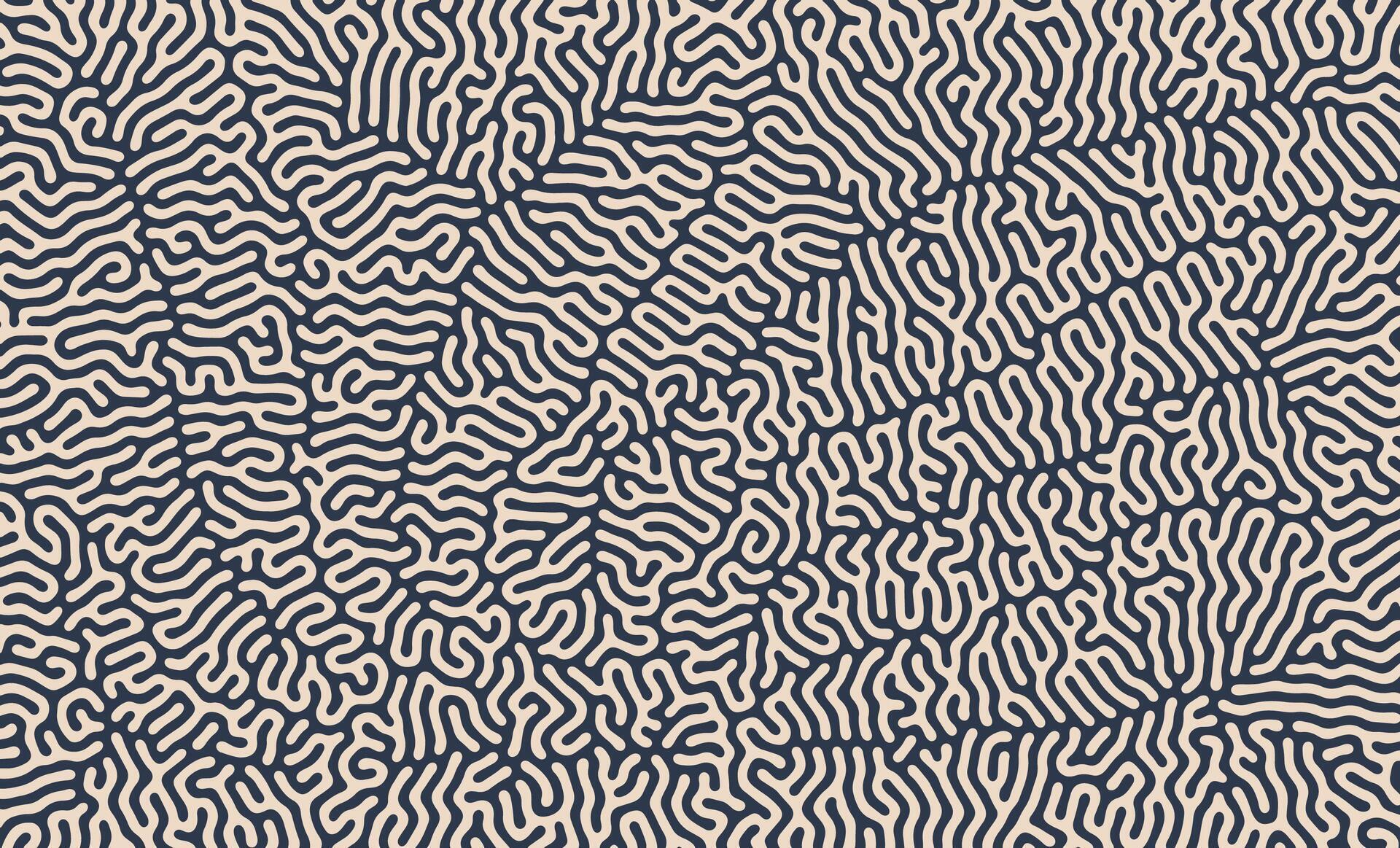 Turing Lines Organic Shape Patterns Background Design With Elegant