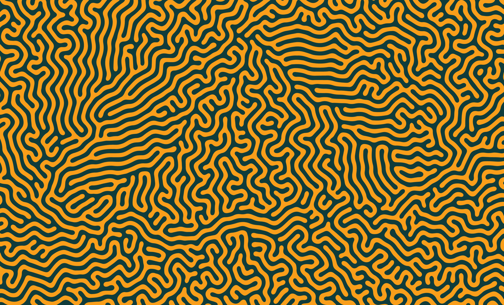 Green And Yellow Turing Reaction Diffusion Pattern With Abstract Motion 42989019 Vector Art At