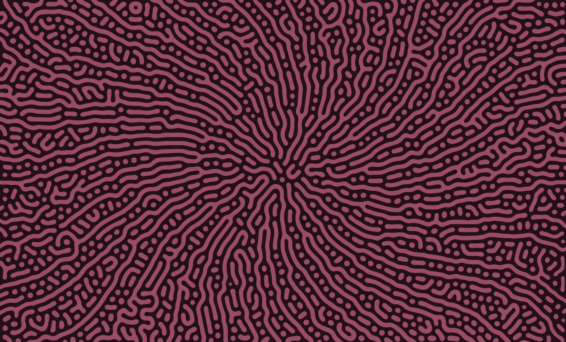 Black Purple turing pattern structure oraganic lines background ...