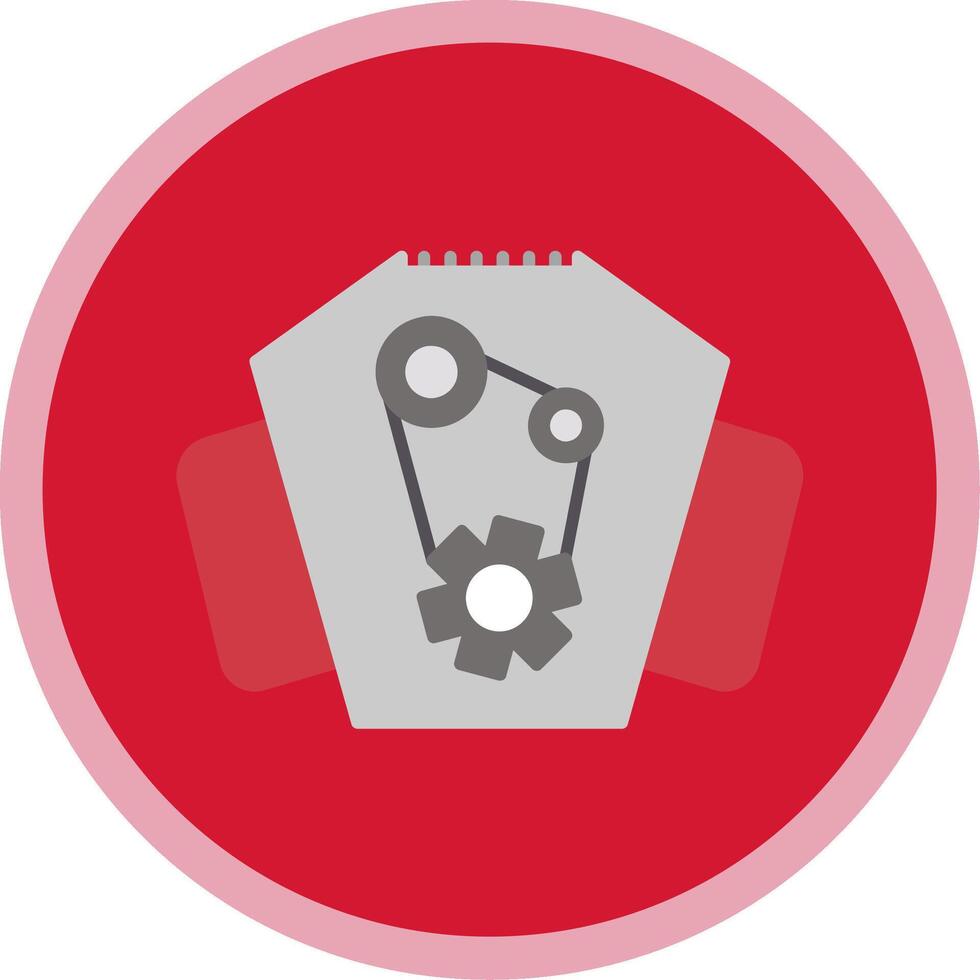 Engine Flat Multi Circle Icon 42989103 Vector Art at Vecteezy