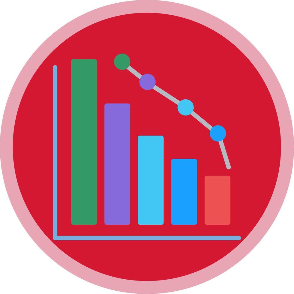 Decrease Flat Multi Circle Icon 42990933 Vector Art at Vecteezy