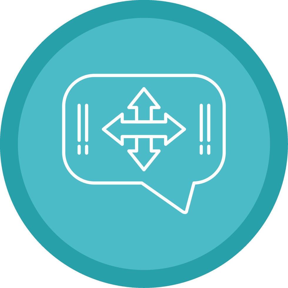 Directional Arrows Line Multi Circle Icon 42994251 Vector Art at Vecteezy